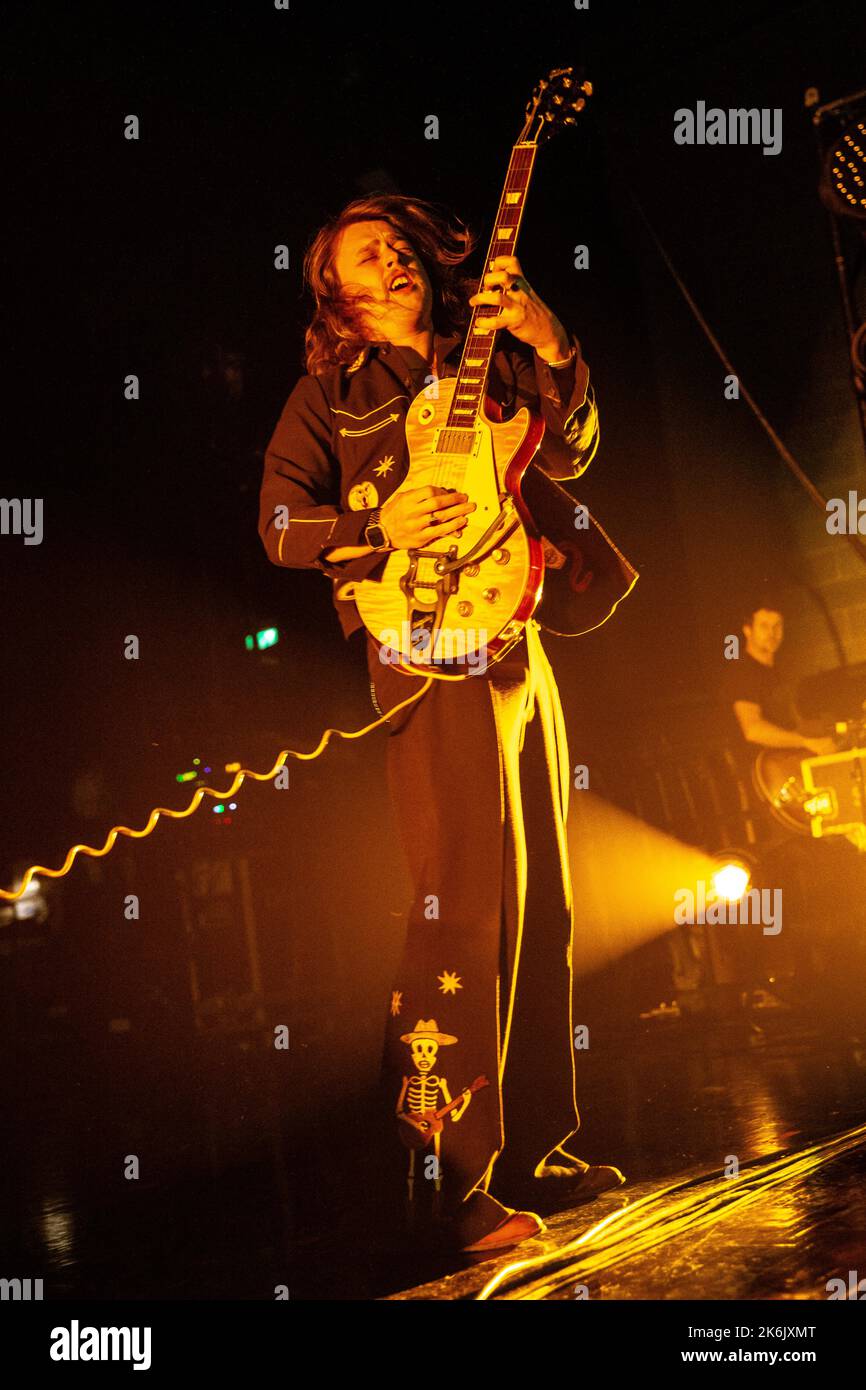 Milan Italy. 13 October 2022. The Dutch rock blues band DeWOLFF ...