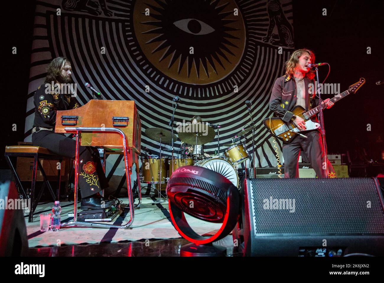 Milan Italy. 13 October 2022. The Dutch rock blues band DeWOLFF ...