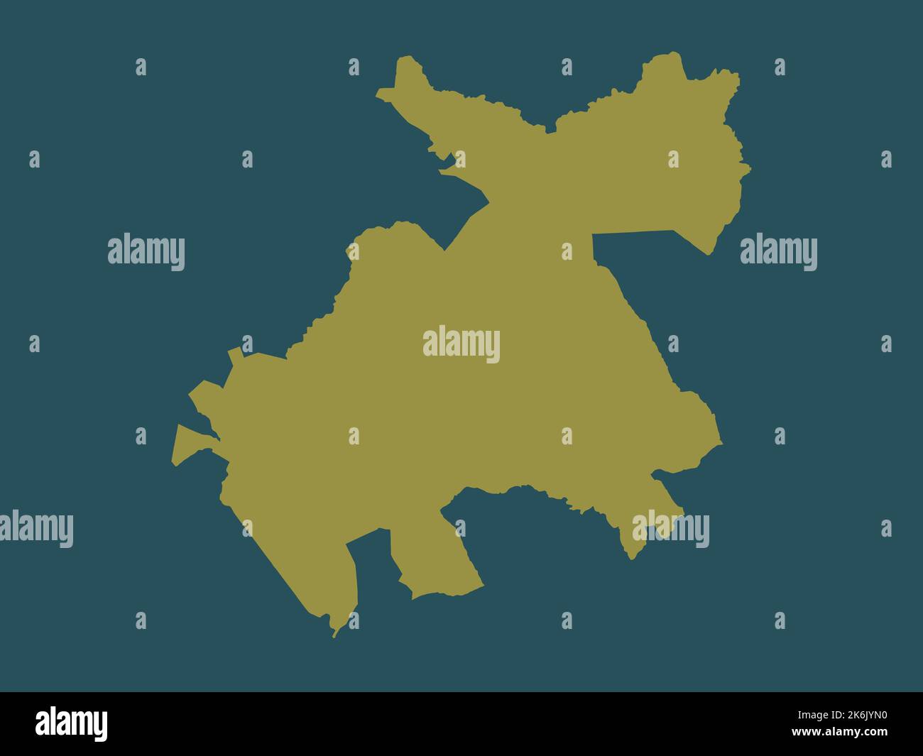 Machakos outline map hi-res stock photography and images - Alamy
