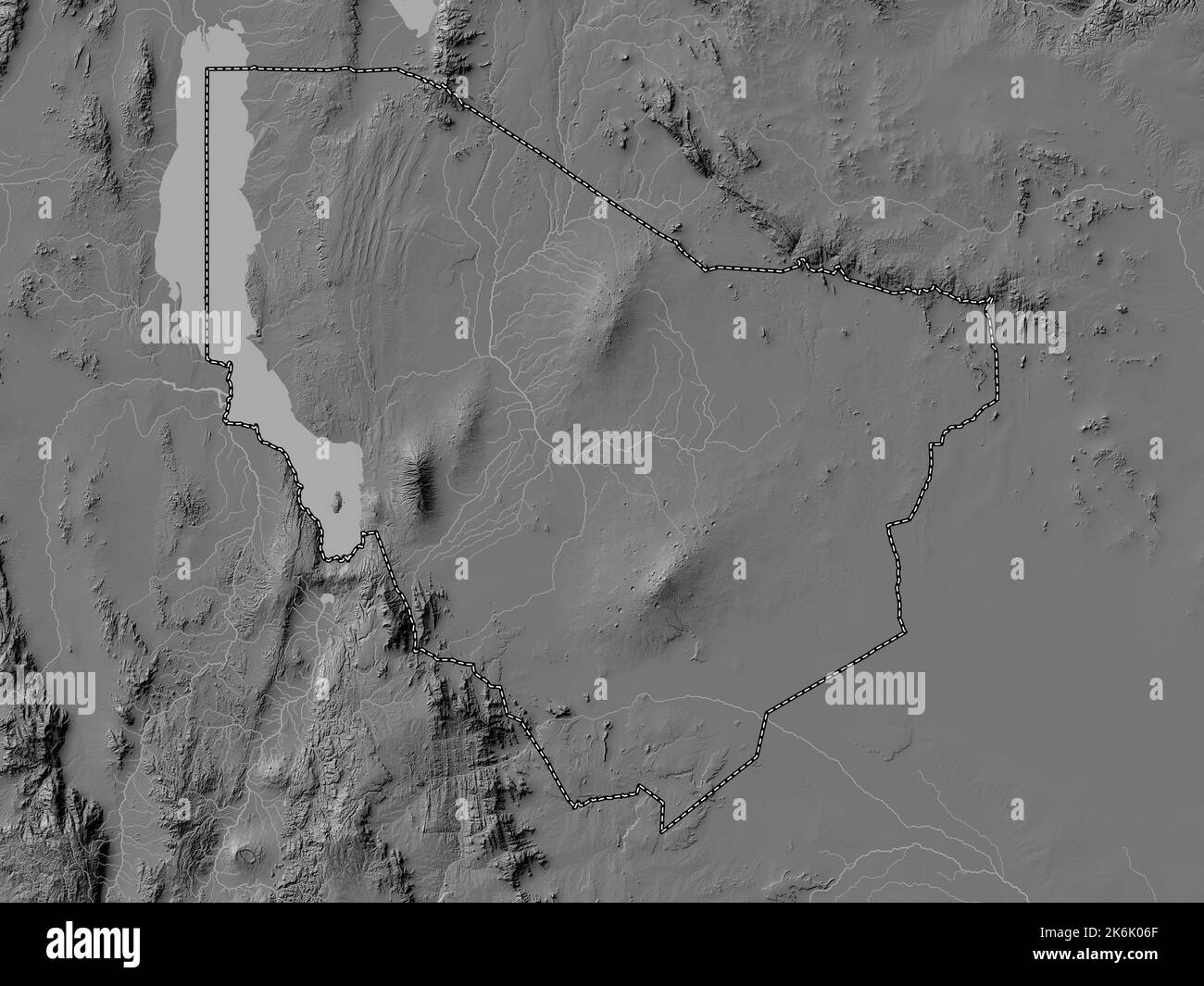Map of marsabit Black and White Stock Photos & Images - Alamy