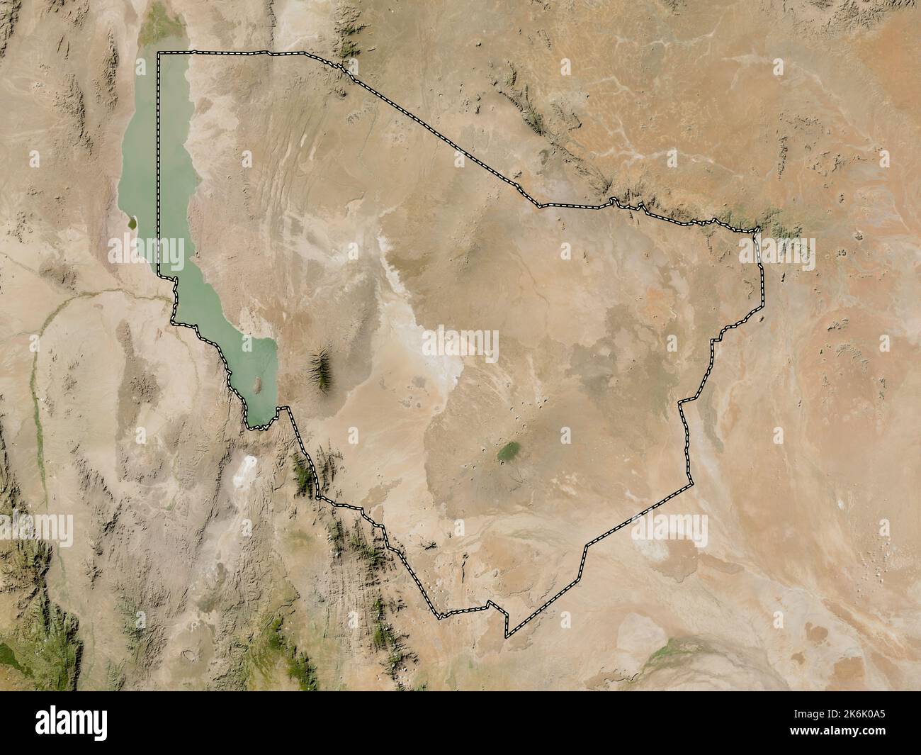 Marsabit, county of Kenya. Low resolution satellite map Stock Photo - Alamy