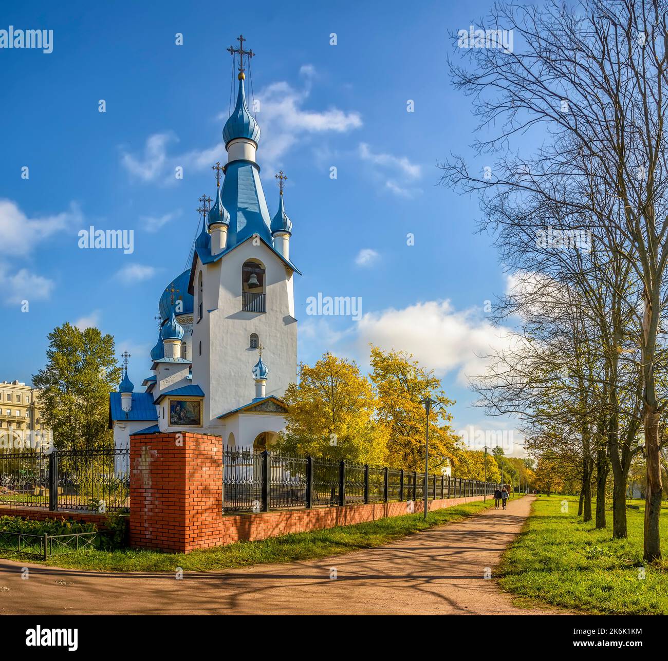 Church of the Nativity on the Middle Rogatka Stock Photo - Alamy