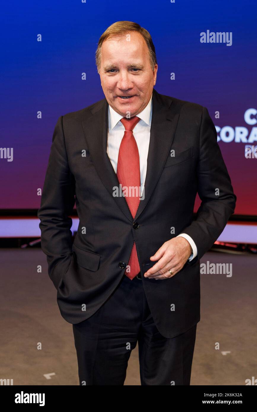 Berlin, Germany. 14th Oct, 2022. Stefan Löfven, newly elected president ...