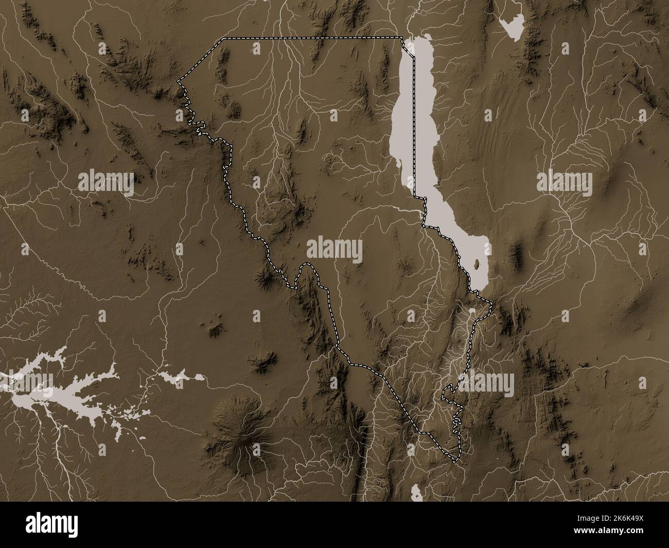 Turkana county map hi-res stock photography and images - Alamy