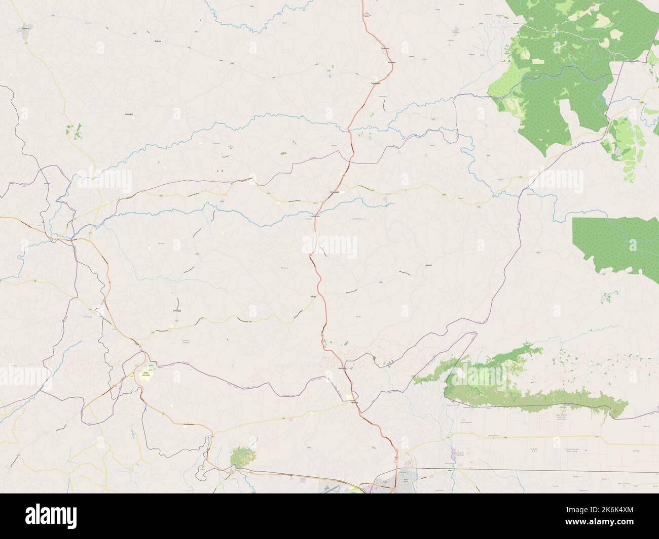 Vihiga map hi-res stock photography and images - Alamy