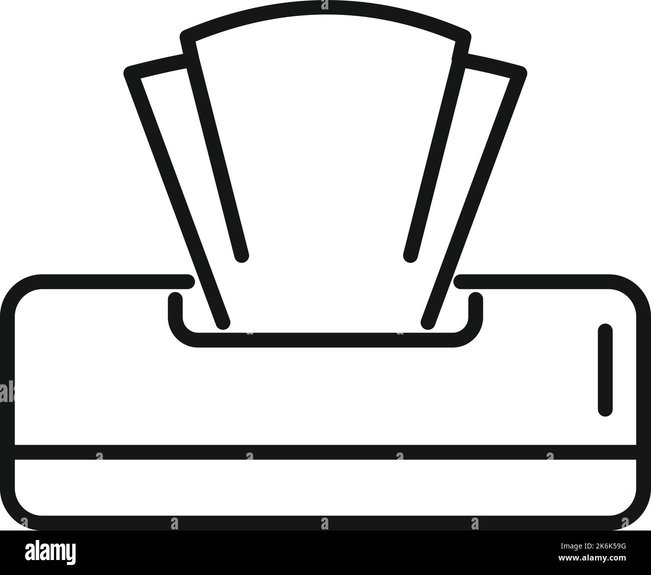 Fabric washcloth icon outline Black and White Stock Photos & Images - Alamy