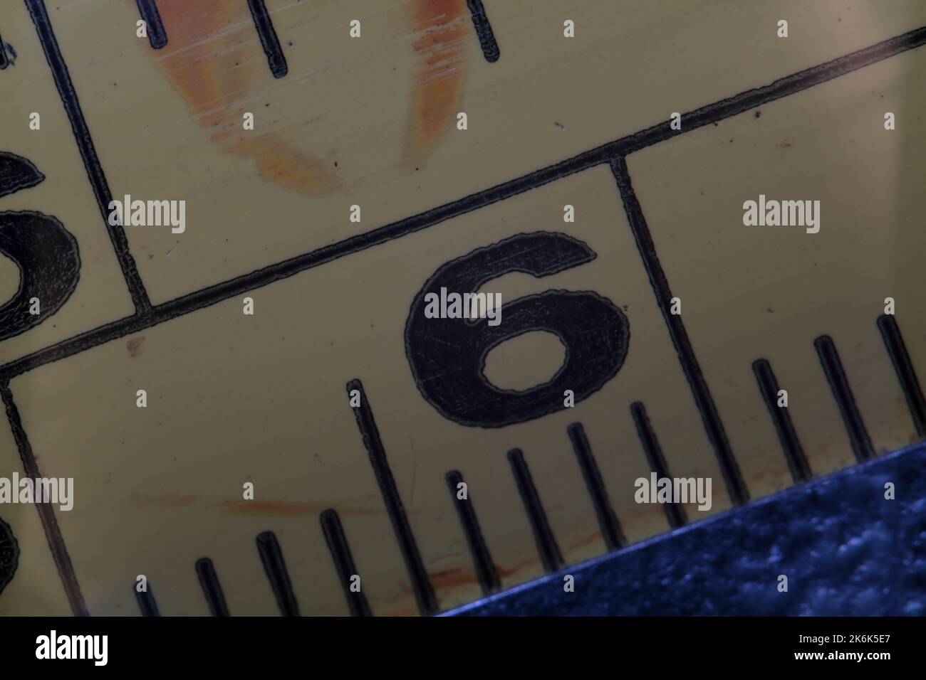 6 Inch Ruler Actual Size