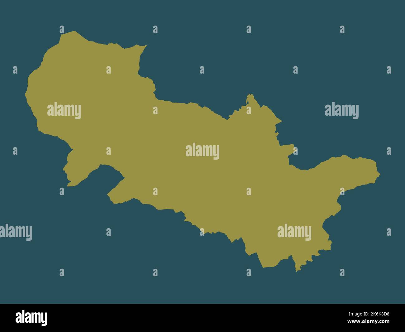 Decan, municipality of Kosovo. Solid color shape Stock Photo - Alamy