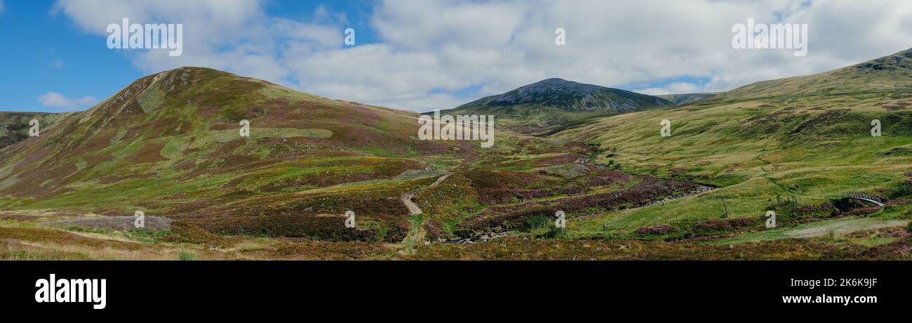 Panorama of Glen Shee in Perthshire, Scotland Stock Photo - Alamy