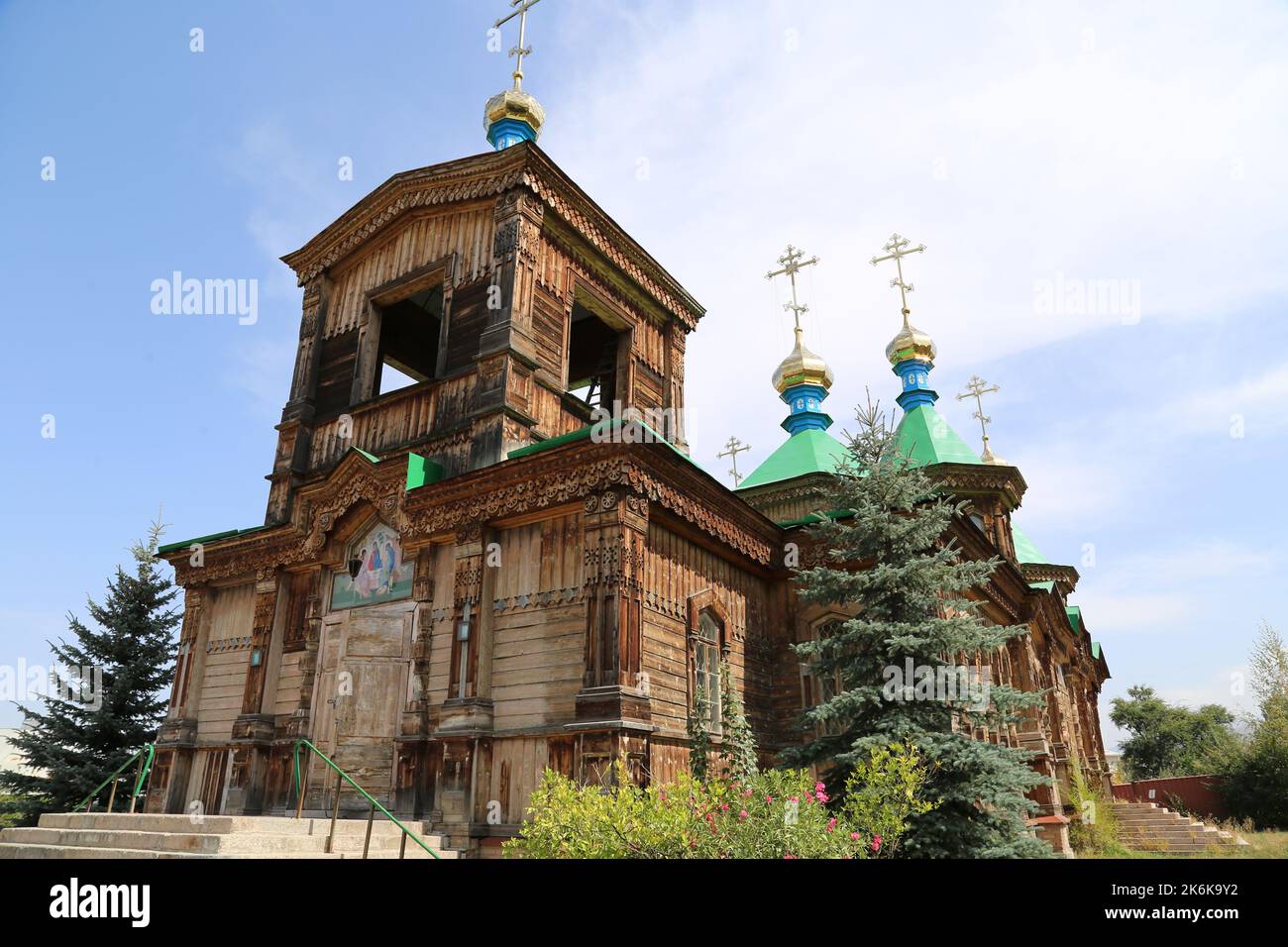 Holy Trinity Russian Orthodox Cathedral, Gagarin Street, Karakol, Issyk ...