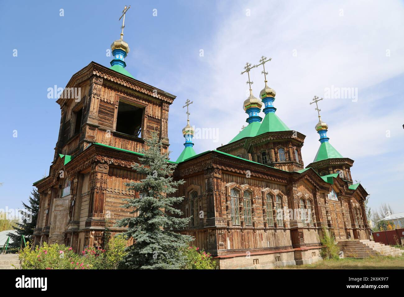 Holy Trinity Russian Orthodox Cathedral, Gagarin Street, Karakol, Issyk ...