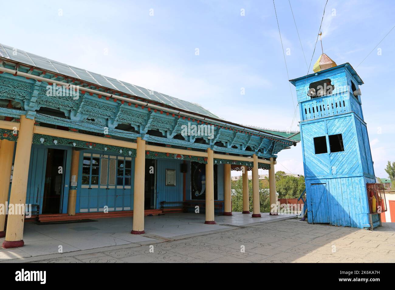 Dungan (Chinese) Mosque, Toktogul Street, Karakol, Issyk Kul Region ...