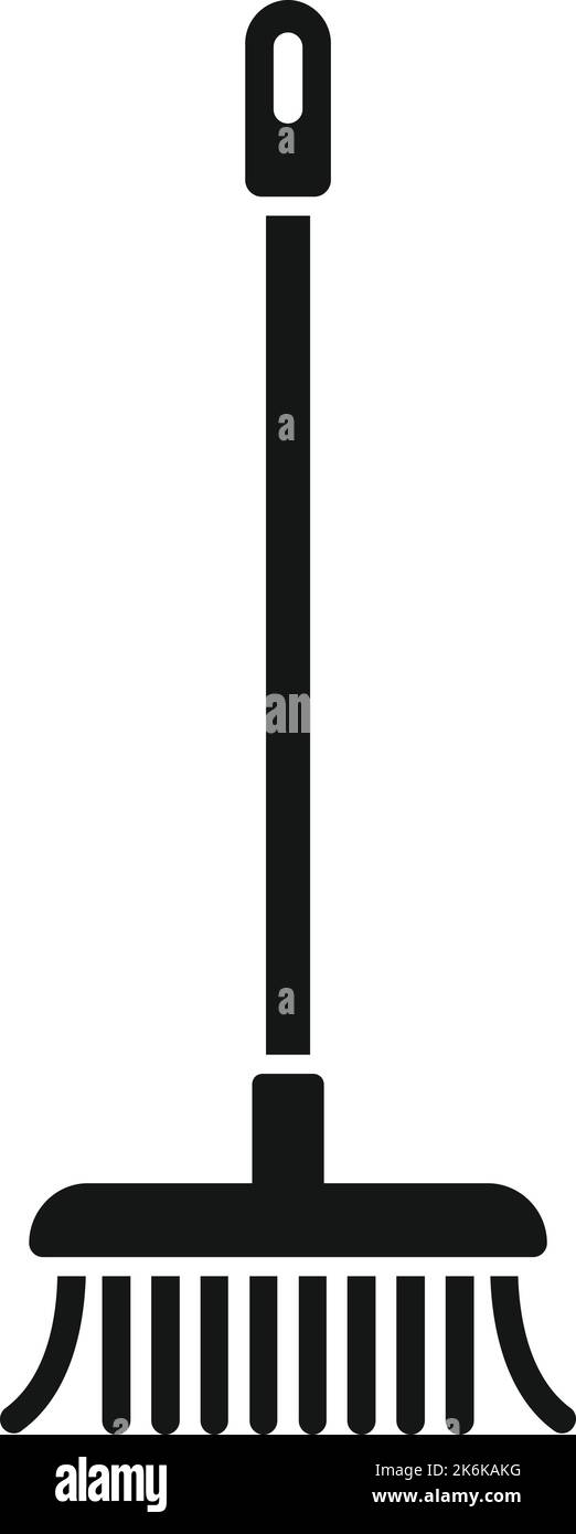 Pool mop cleaning icon simple vector. Water equipment. Swim dive Stock ...