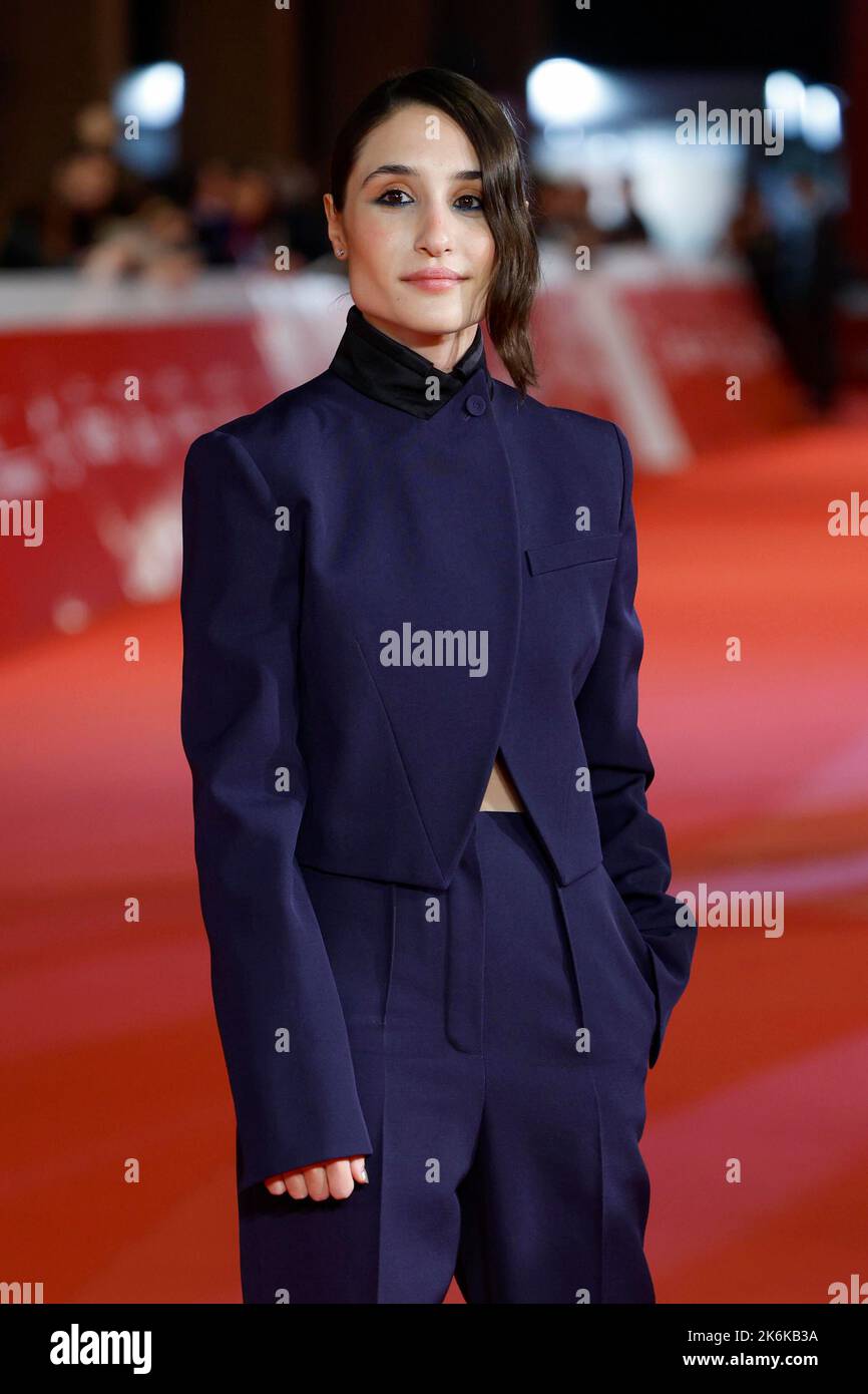 October 14, 2022, Rome, Italy: Italian actress MARIANNA FONTANA arrives ...