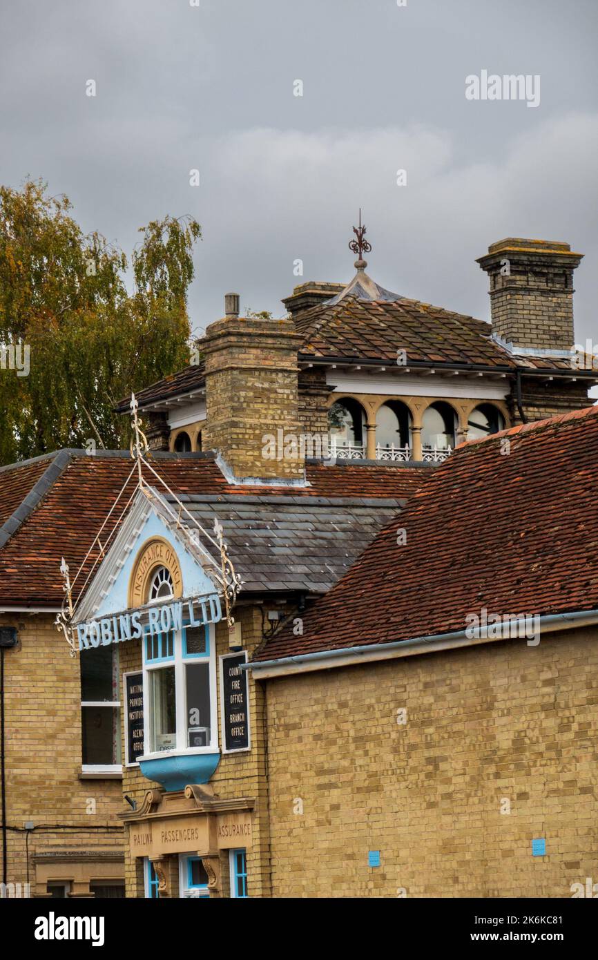 Robin Row Buildings Long Melford Stock Photo - Alamy