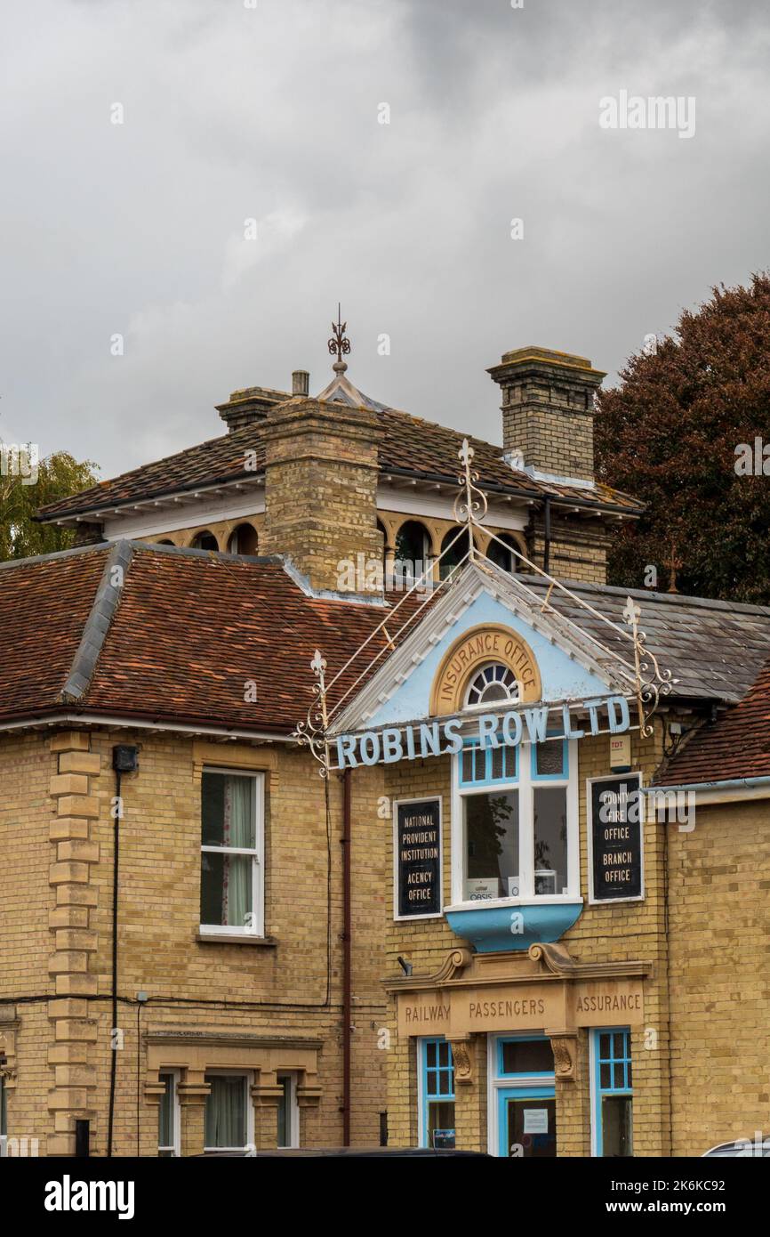 Robin Row Buildings Long Melford Stock Photo - Alamy