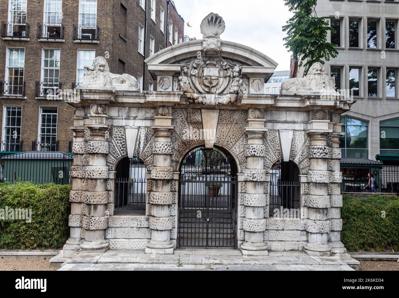 The York Watergate in Victorian Embankment Gardens London UK Stock ...