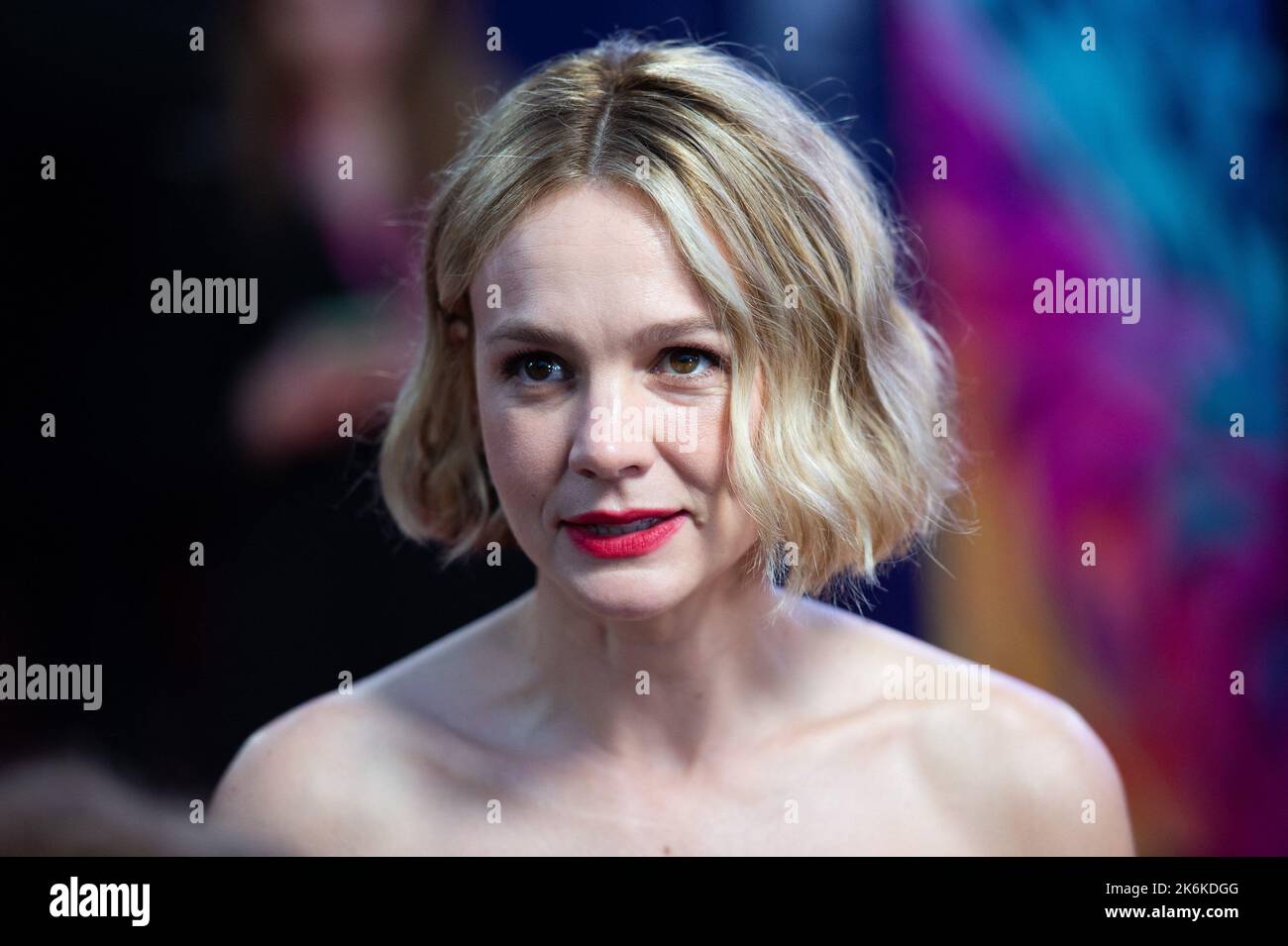 Carey Mulligan attending the She Said Premiere as part of the 66th BFI ...