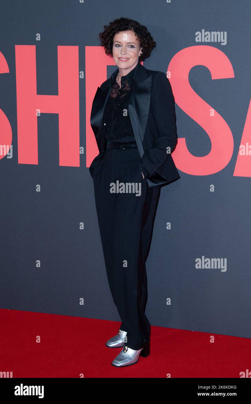 Maria Schrader attending the She Said Premiere as part of the 66th BFI ...