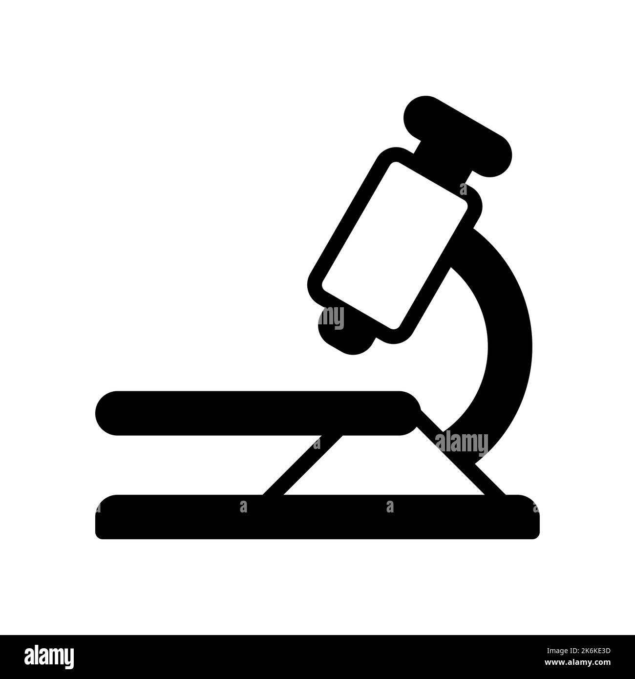 Microscope icon. an instrument for viewing small microbes Stock Vector ...
