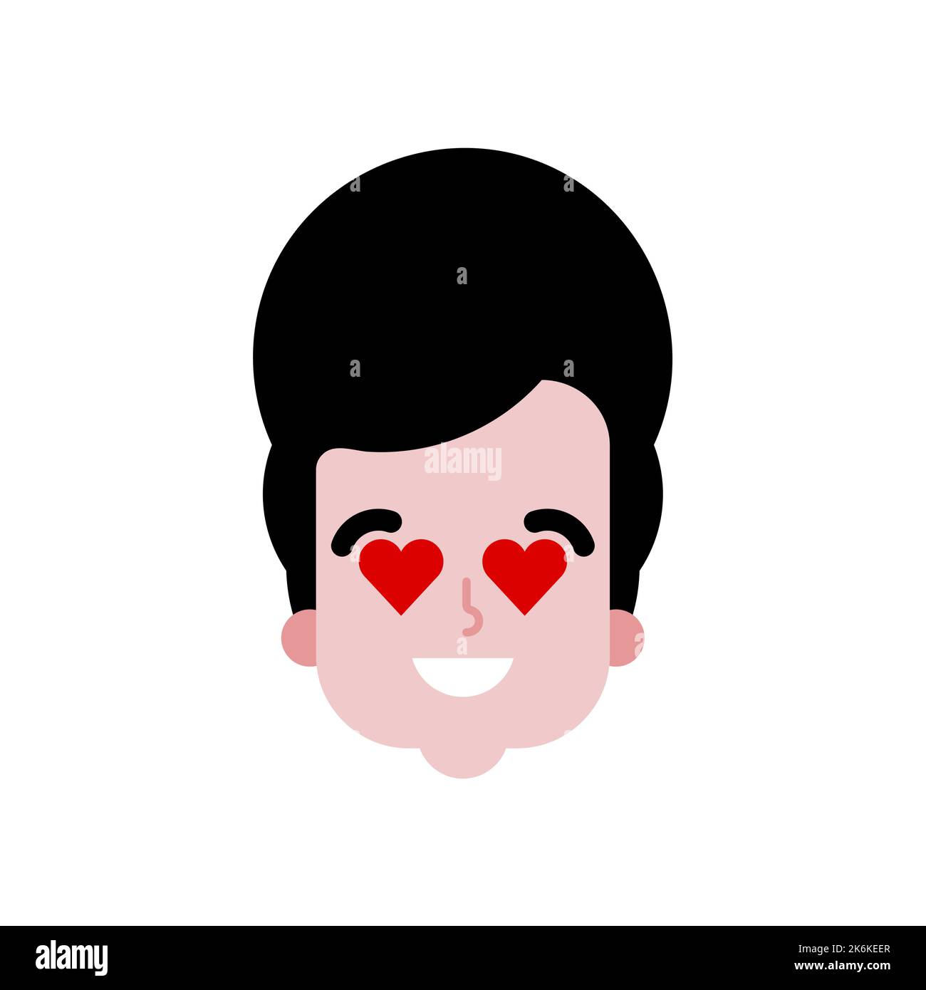 Happiness in the eyes Stock Vector Images - Alamy