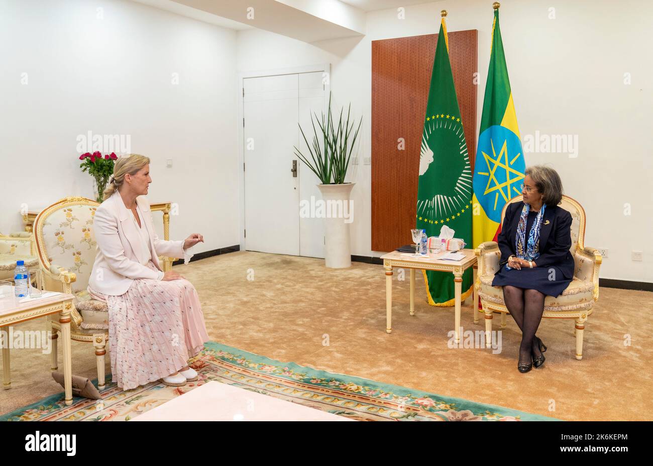 The Countess of Wessex meets the President of the Federal Democratic ...