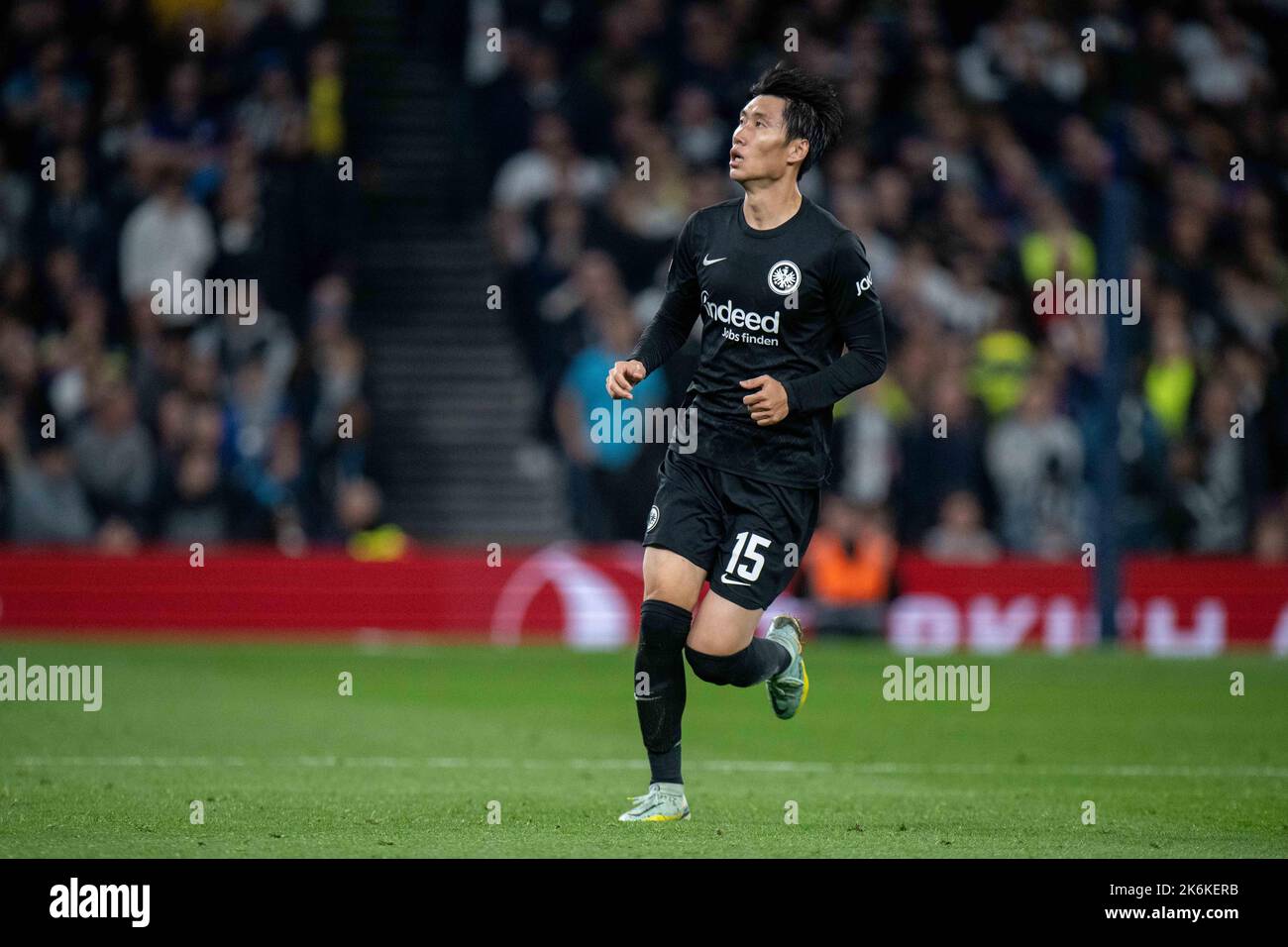 LONDON, ENGLAND - OCTOBER 12: Daichi Kamada of Eintracht Frankfurt during the UEFA Champions ...