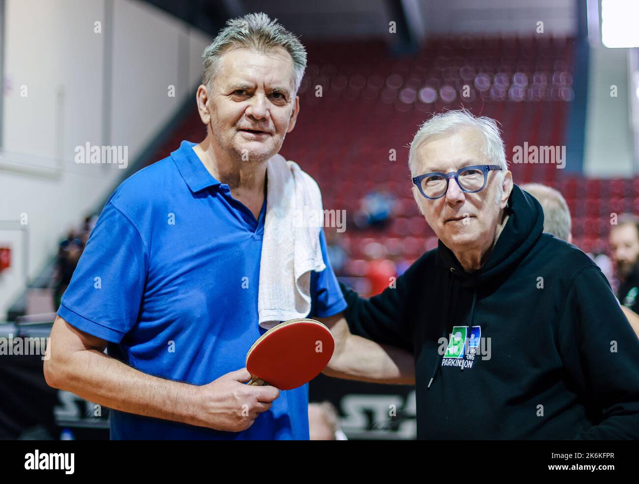 A participants during the 2022 ITTF Parkinson's World Table Tennis ...