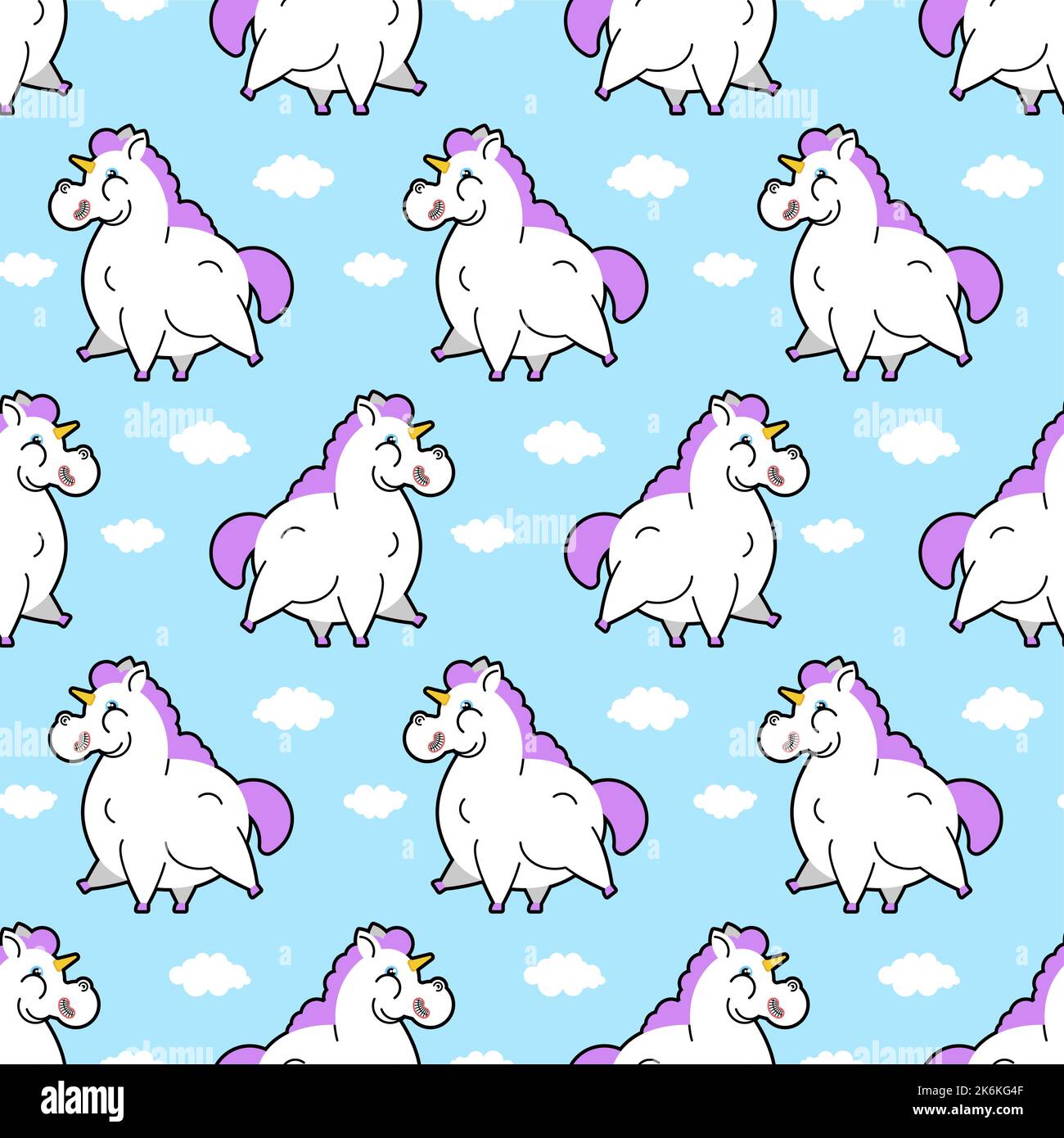 Fat Unicorn Wallpaper