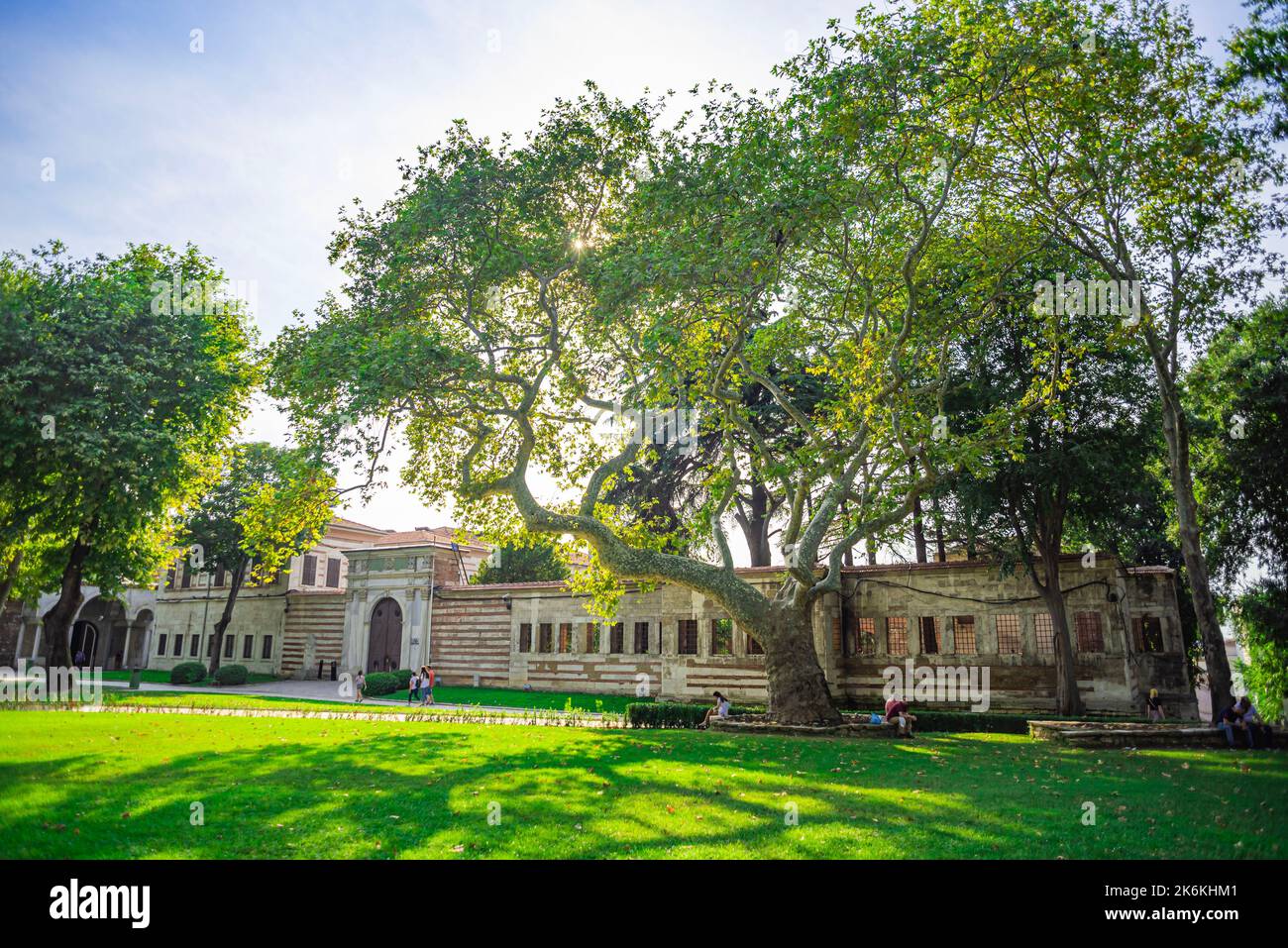 istanbul, Turkey - August 11 2021 : People are visiting The gate of ...