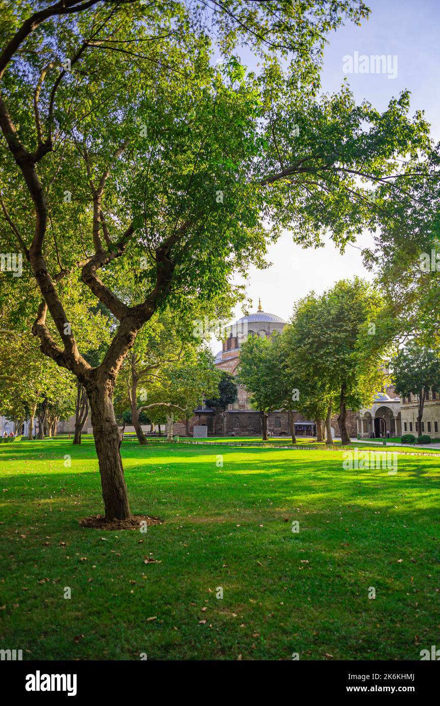 istanbul, Turkey - August 11 2021 : People are visiting The gate of ...