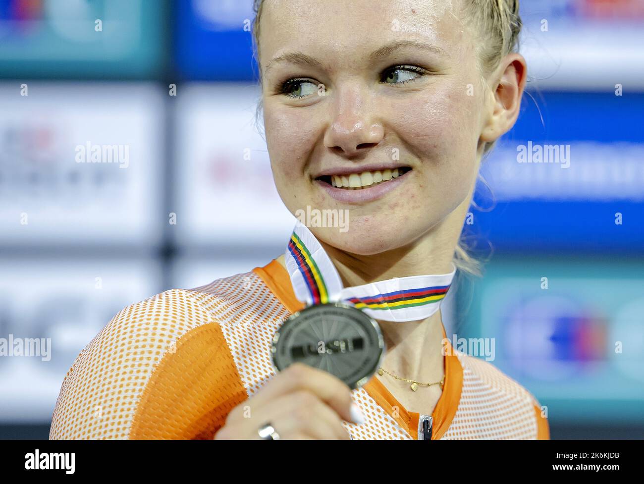 France. 14th Oct, 2022. SAINT-QUENTIN-EN-YVELINES - Maike van der Duin ...
