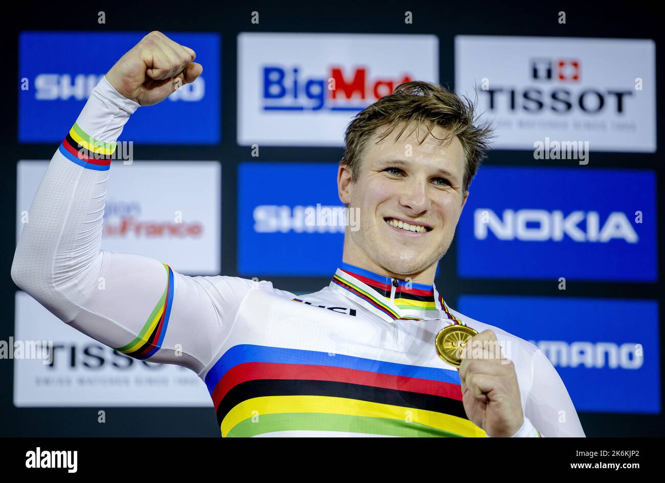 France. 14th Oct, 2022. SAINT-QUENTIN-EN-YVELINES - Jeffrey Hoogland ...