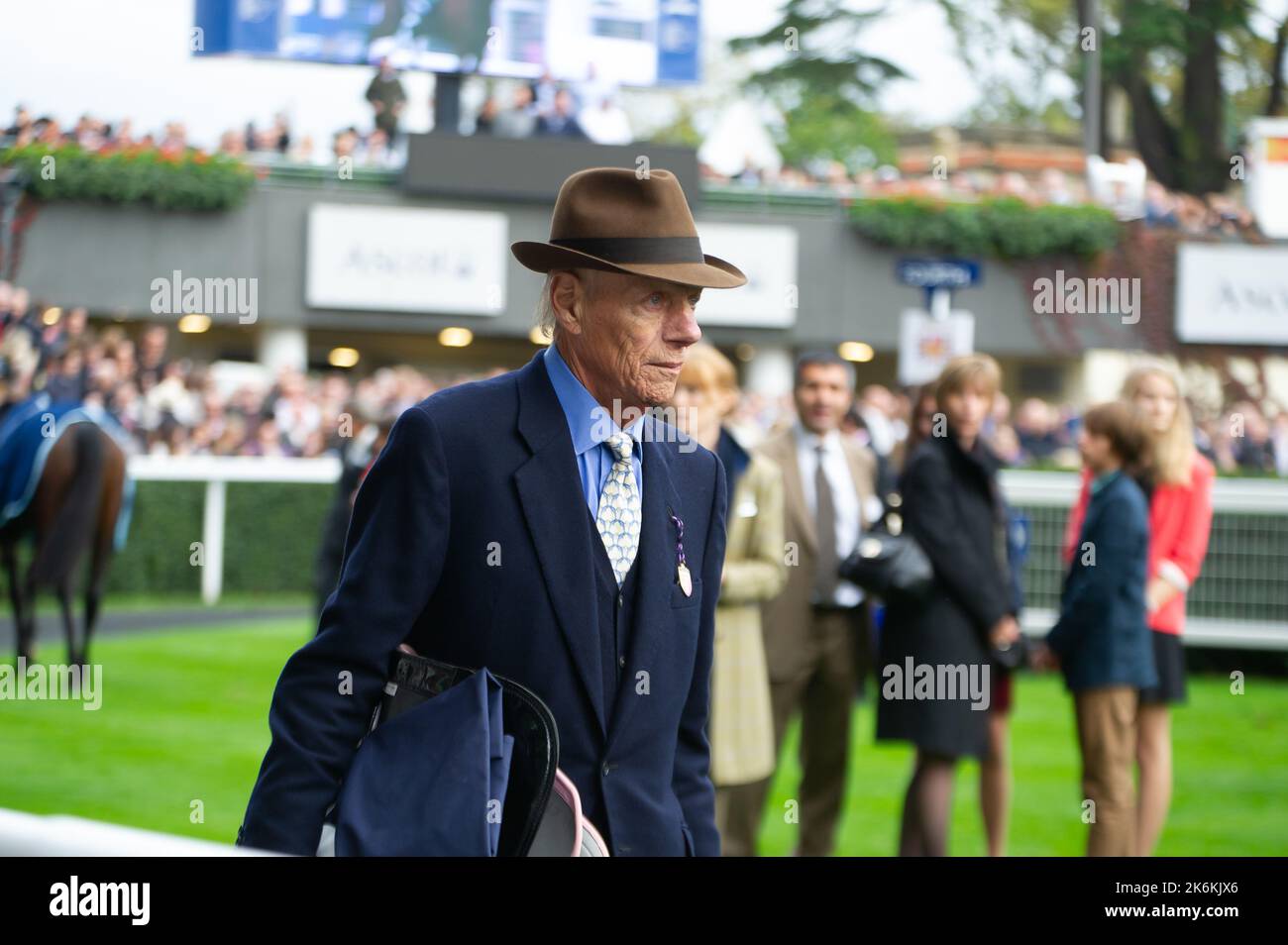 Ascot, Berkshire, UK. 20th October, 2012. Trainer Sir Henry Cecil. An ...