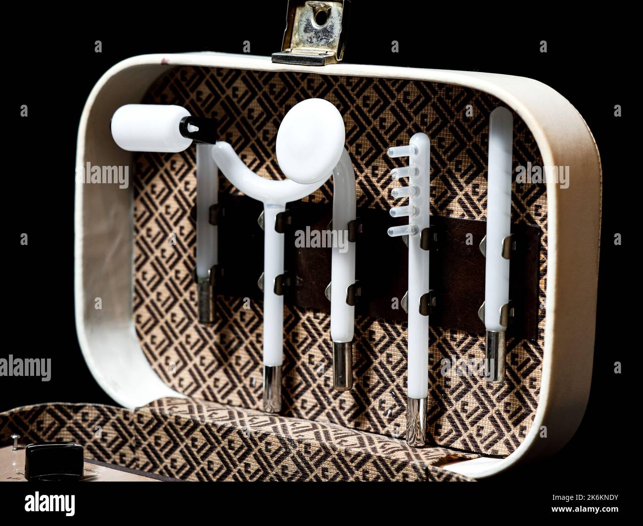 Vintage glass utensils for facial skin care. Pharmaceutical and medical ...