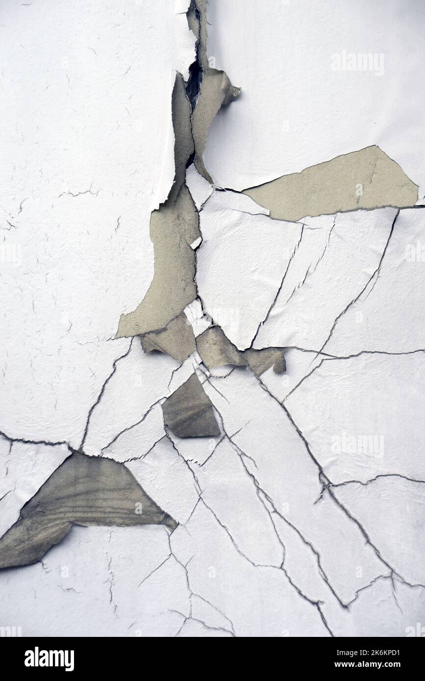 industrial background of chipped paint on an old wall Stock Photo - Alamy