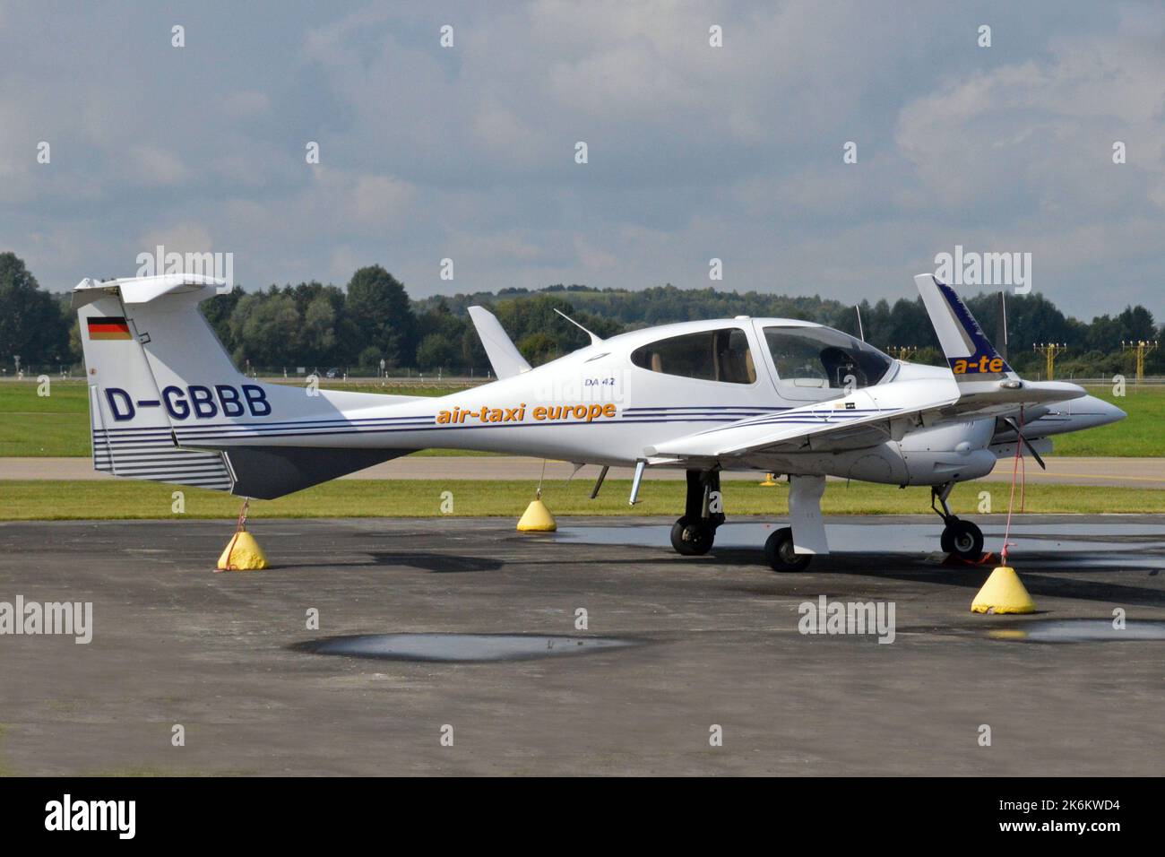 Germany, Bavaria, Augsburg: D-GBBB Diamond DA-42 Twin Star (c/n 42.055 ...