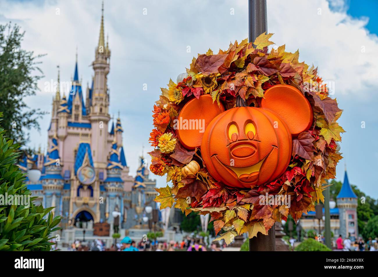 ORLANDO, UNITED STATES, 20TH SEPTERBER 2022: Mickey Jack O Lantern with ...