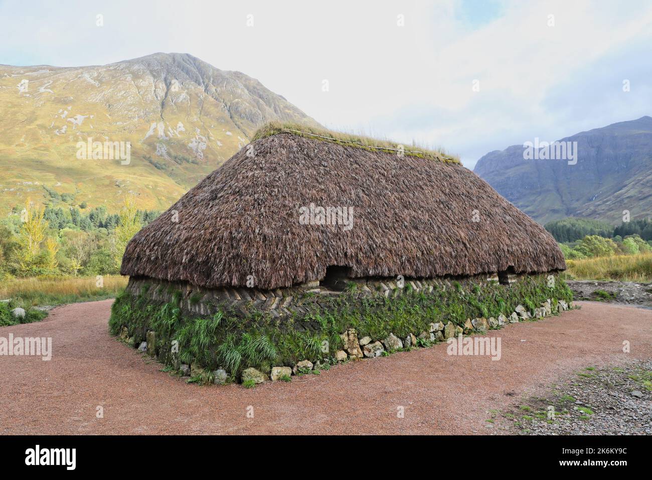 Turf House Glencoe Scotland October 2022 Stock Photo - Alamy