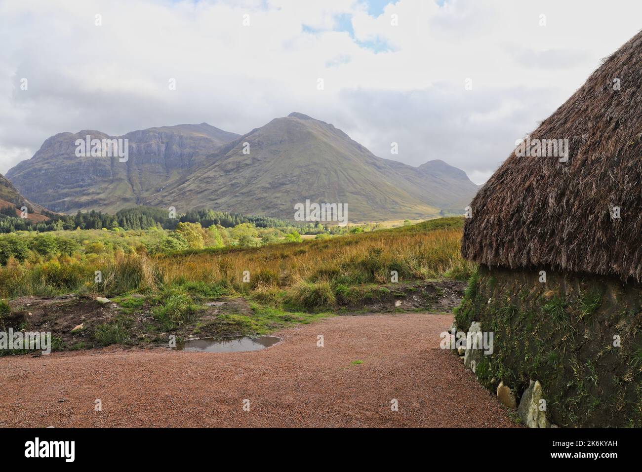 Turf House Glencoe Scotland October 2022 Stock Photo - Alamy