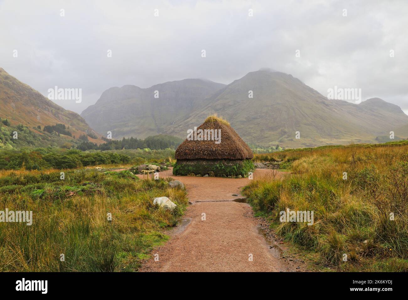 Path leading to Turf House Glencoe Scotland October 2022 Stock Photo ...