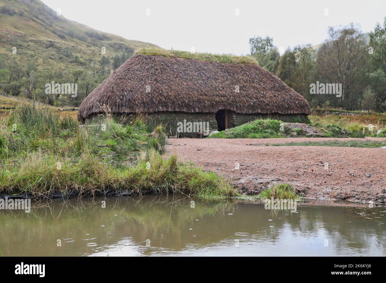 Turf House Glencoe Scotland October 2022 Stock Photo - Alamy