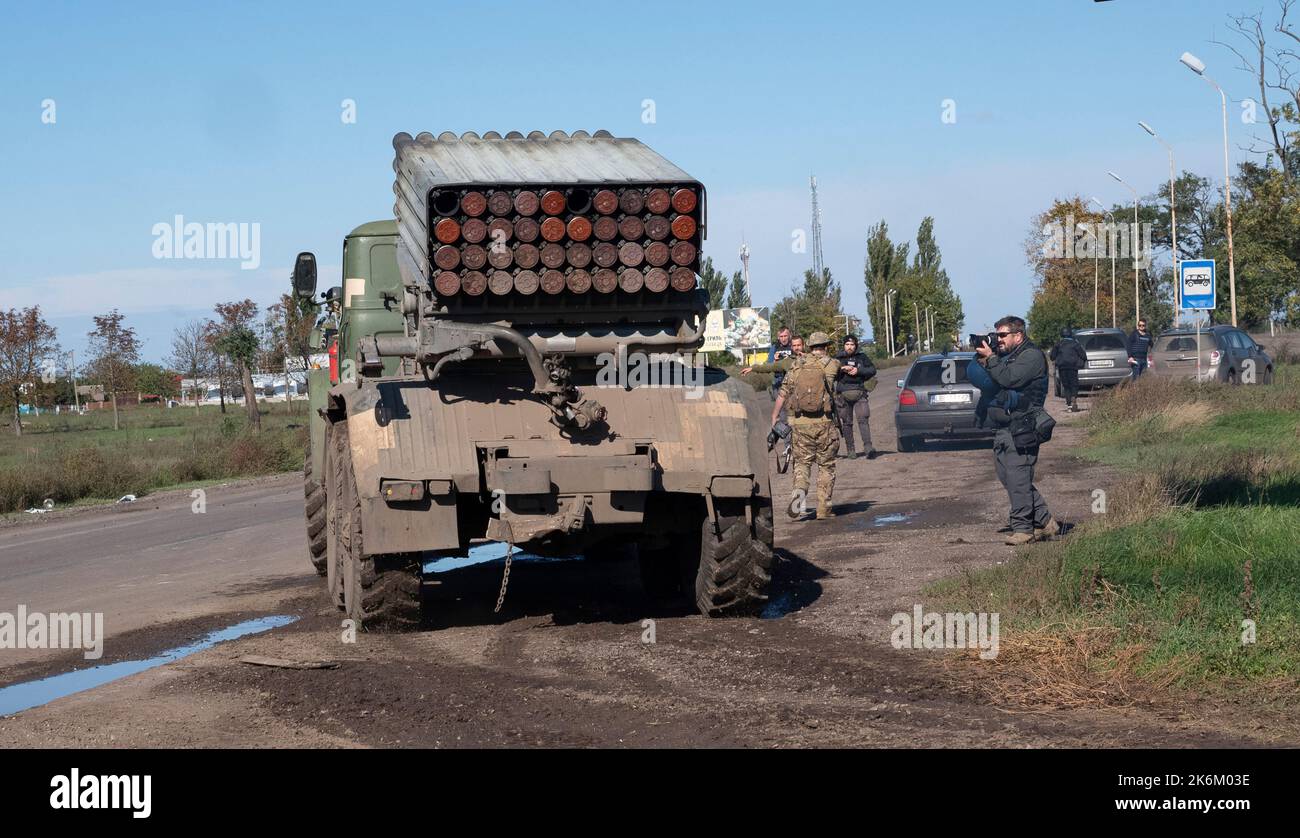 Grad missile launcher hi-res stock photography and images - Alamy
