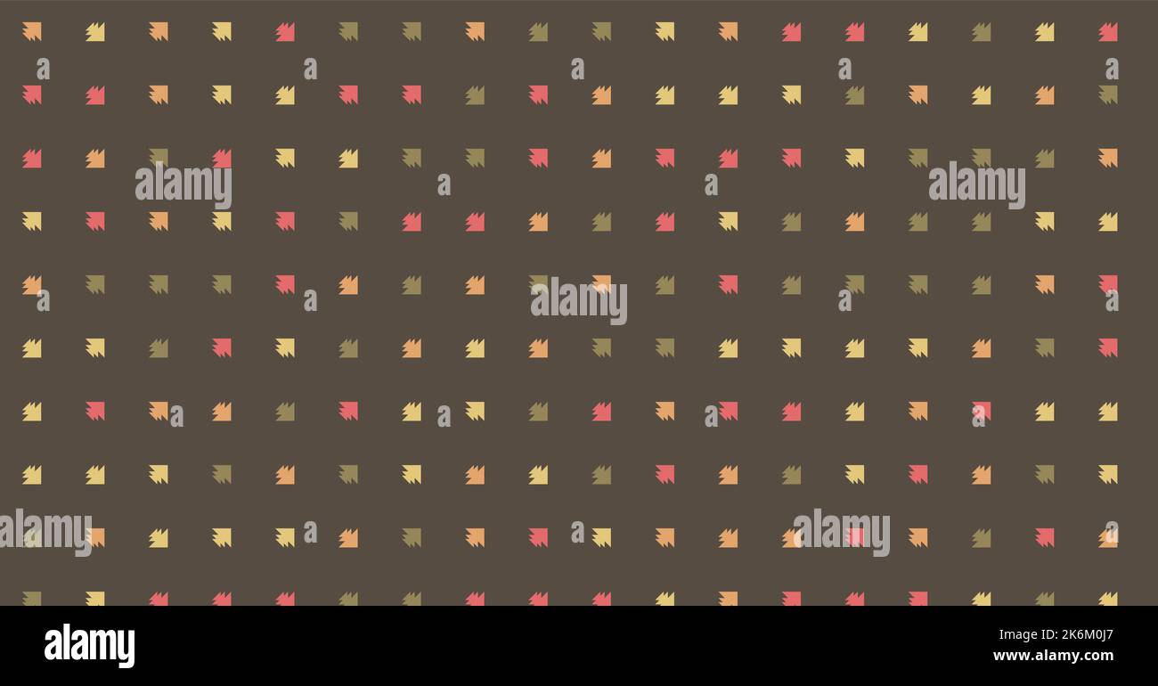 Abstract Round Colour Halftone computational art background ...