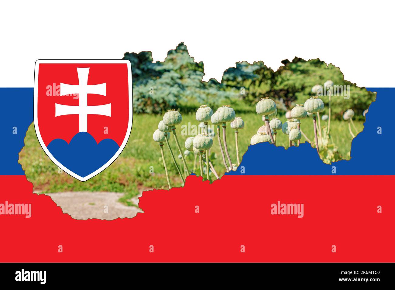 Poppy land map hi-res stock photography and images - Alamy