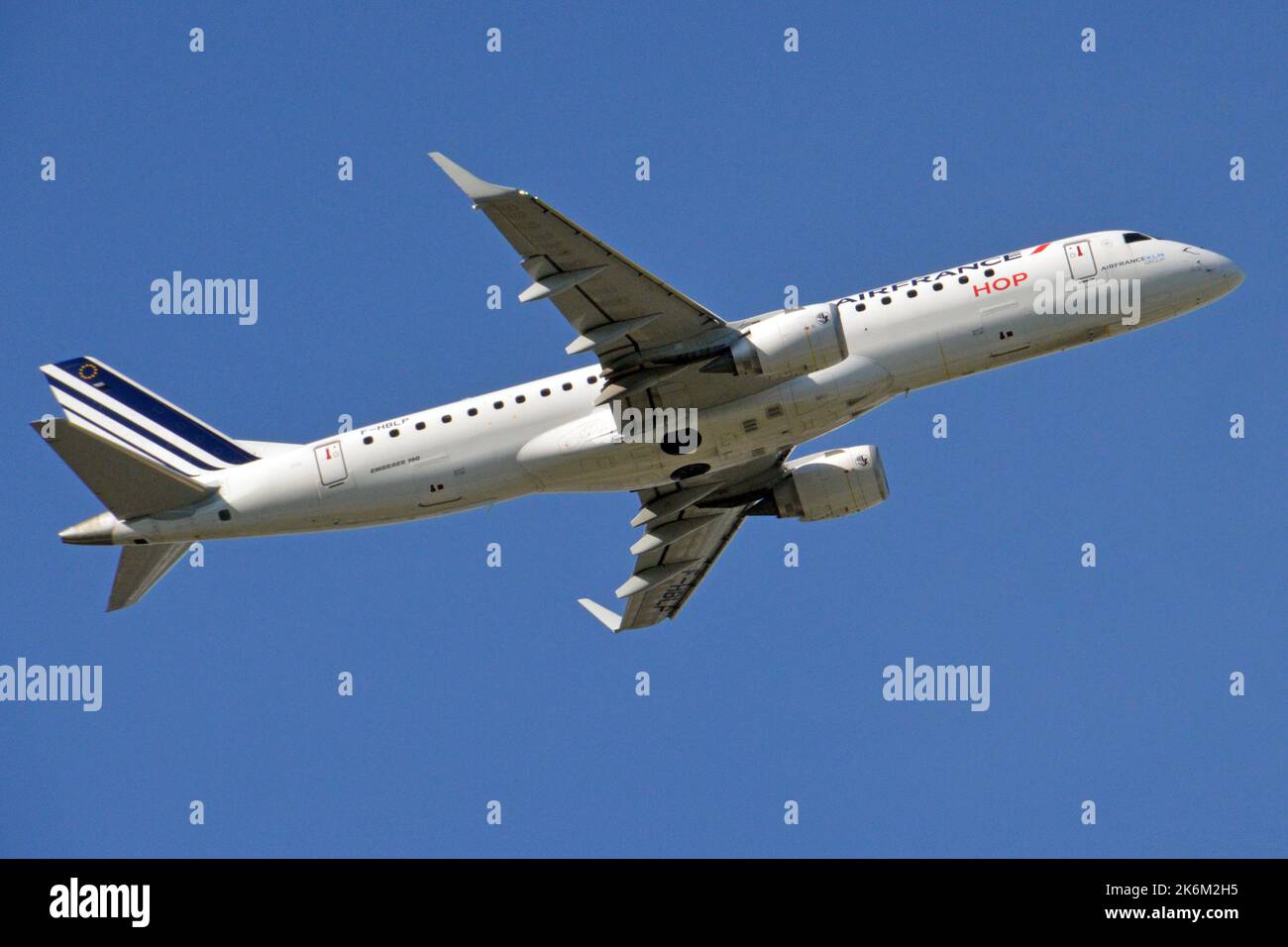 Germany, Bavaria, Munich: F-HBLP Embraer ERJ-190-100STD (c/n 19000771 ...
