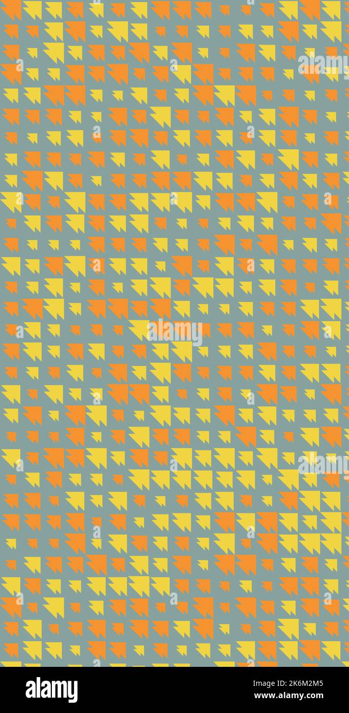 Abstract Round Colour Halftone computational art background ...