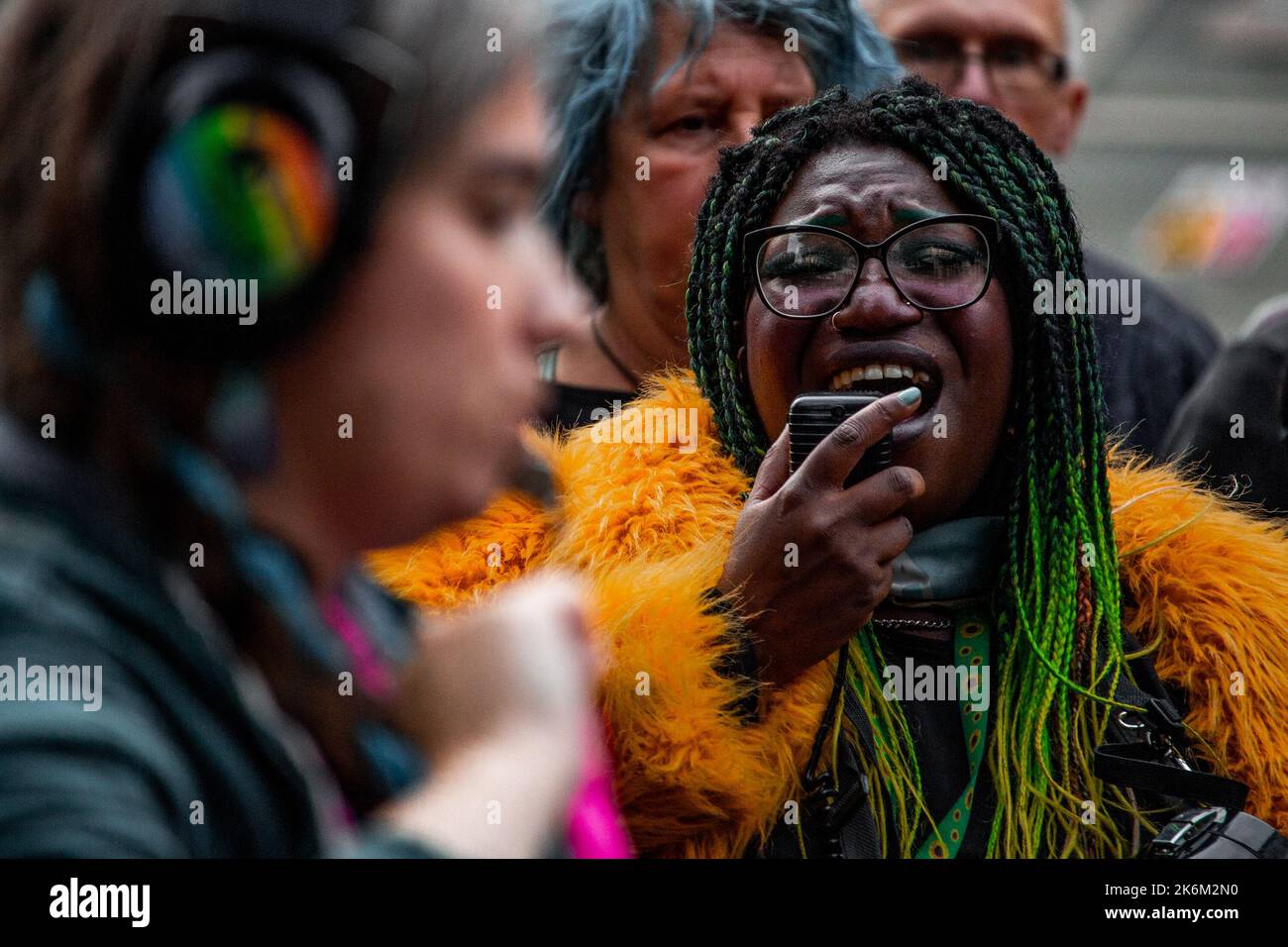 Extinction Rebellion protests, Central London, October 2022 Stock Photo ...
