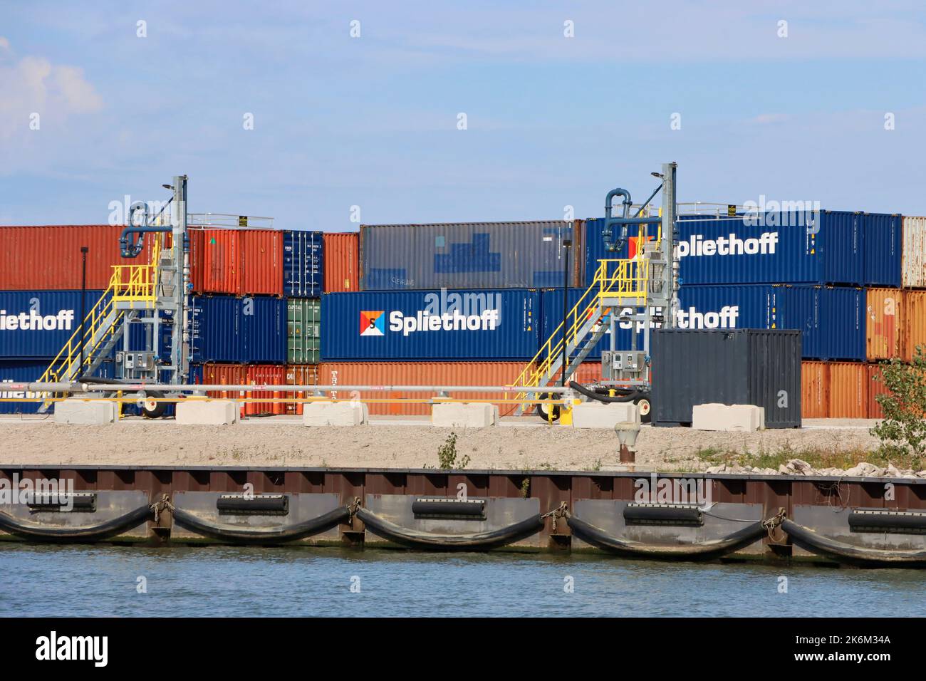 Port of Cleveland by downtown Cleveland, Ohio Stock Photo - Alamy