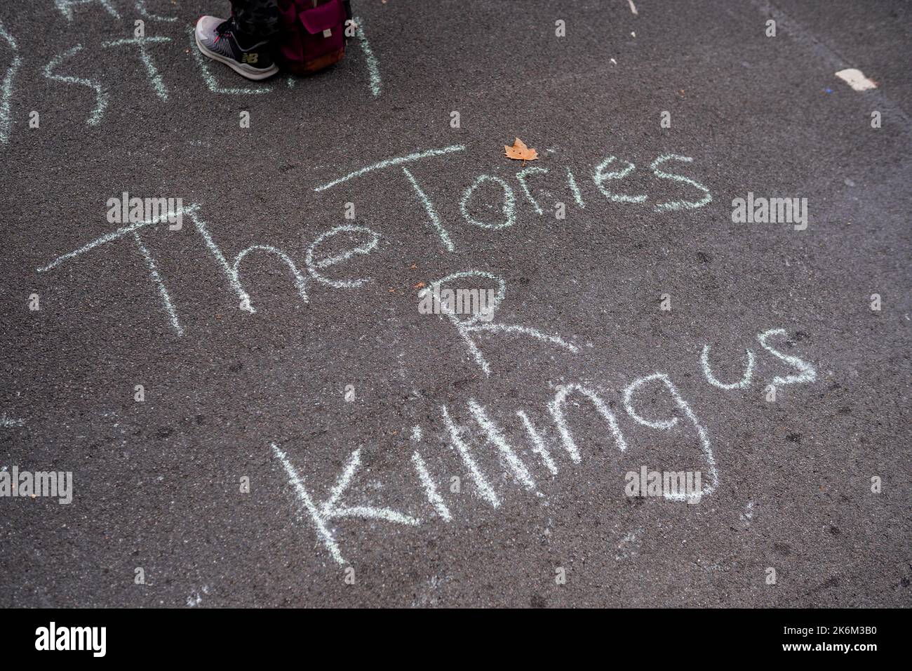 Extinction Rebellion protests, Central London, October 2022 Stock Photo ...